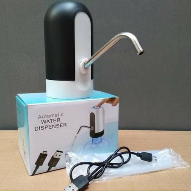 Jual Pompa galon USB recharge LED automatic water dispenser | Shopee ...