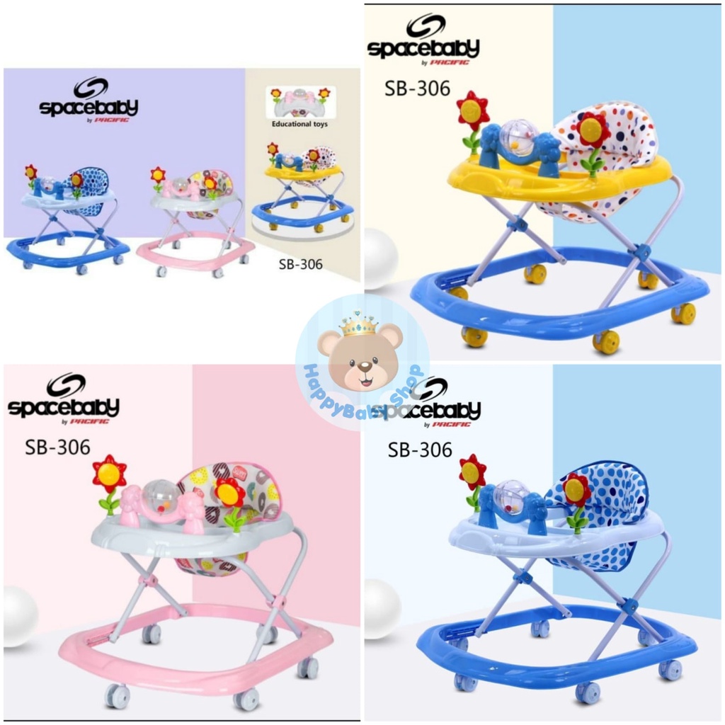 Jual BABY WALKER SPACE BABY SB 302 / 306/307/ 309/316/315/317 / 313 ...