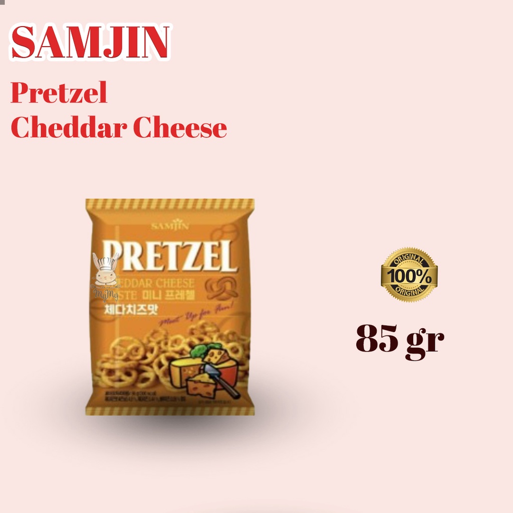Jual Samjin Pretzel Cheddar Cheese Taste 85 gr | Shopee Indonesia