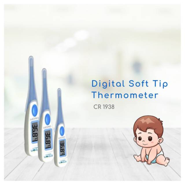 Jual CROWN TERMOMETER CR 1938 | Shopee Indonesia