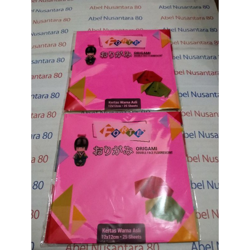 Jual kertas origami uk 12x12 isi 25 sheets | Shopee Indonesia
