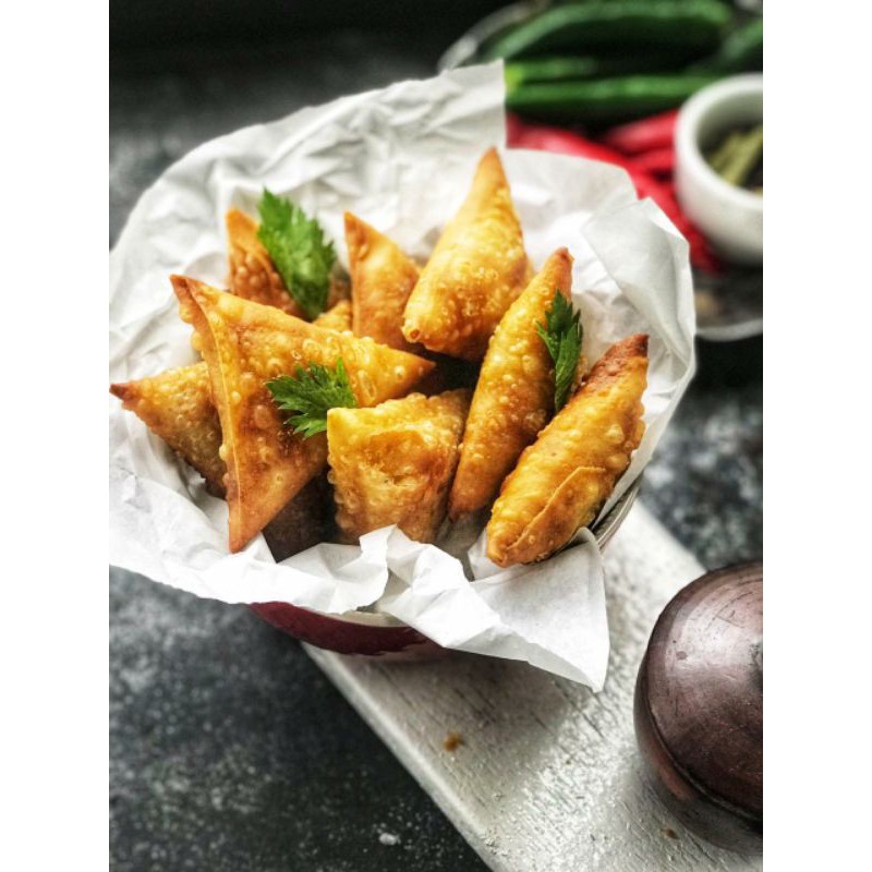 Jual Samosa Daging Sapi Samosa Daging Ayam Frozen Food Cikarang ...