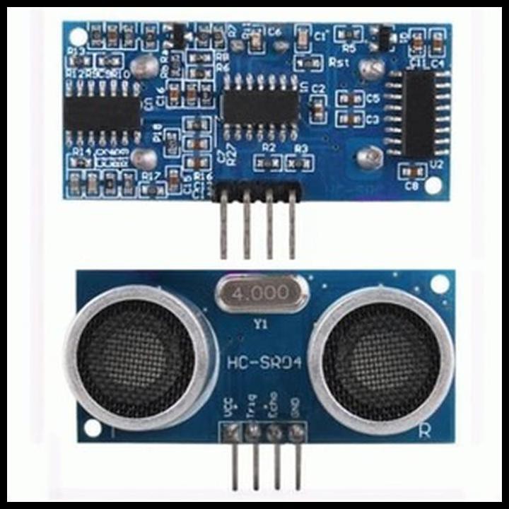Jual TERBARU HC-SR04 HCSR04 SENSOR ULTRASONIC PENGUKUR JARAK ARDUINO ...