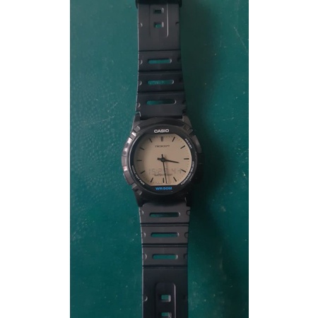 Jual Jam Tangan Casio Twincept ABX-20 Data Bank World Time | Shopee ...