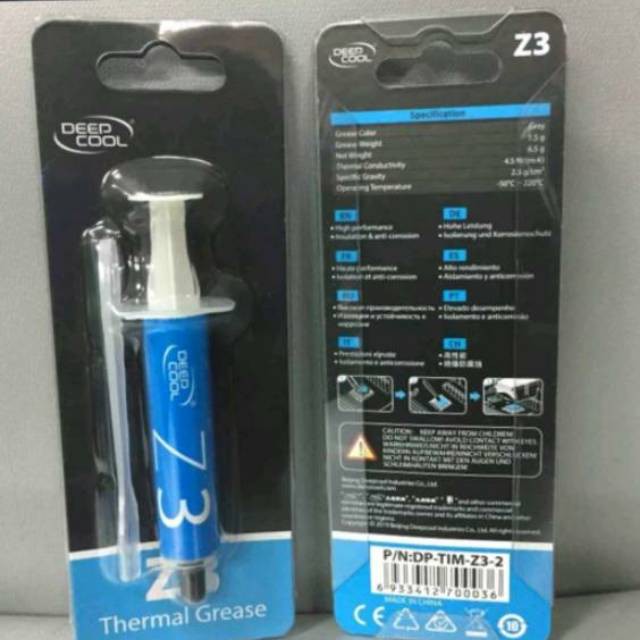 Jual Thermal Paste DEEPCOOL Z3 (ORIGINAL) | Shopee Indonesia