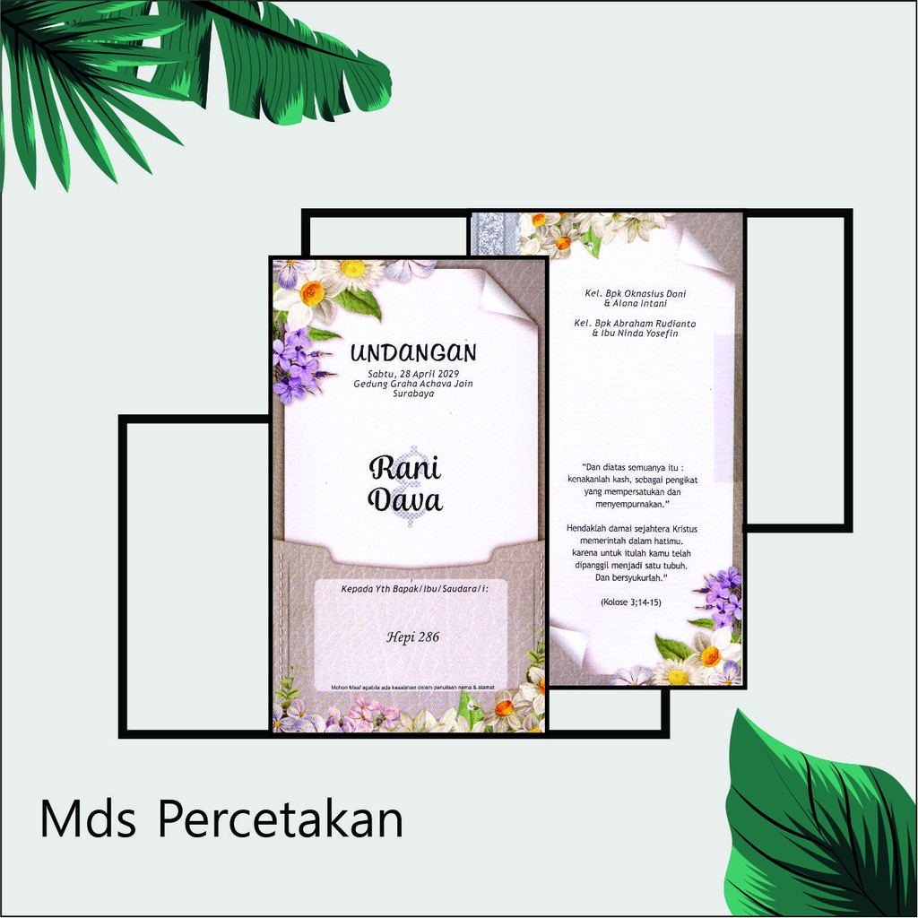 Jual UNDANGAN NIKAHAN/UNDANGAN NIKAH/ UNDANGAN | Shopee Indonesia