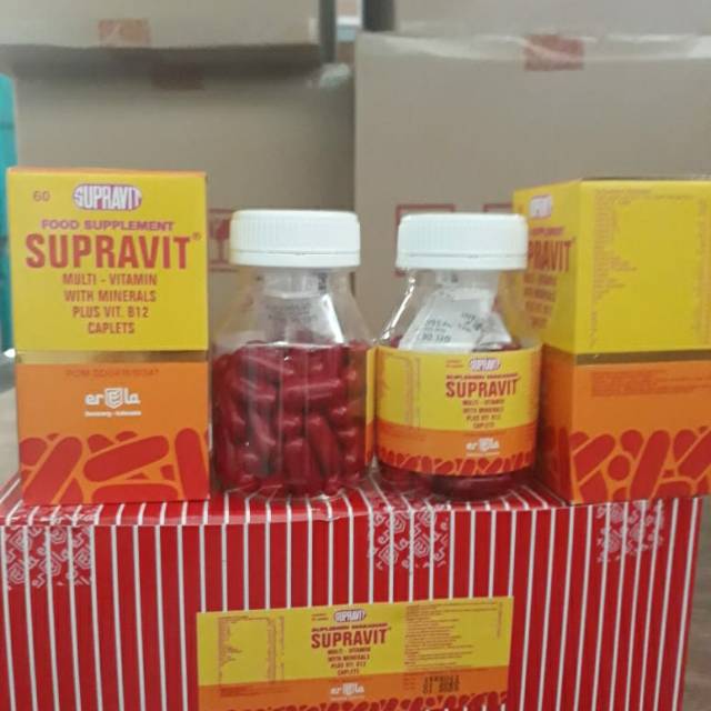 Jual Supravit 60 tablet | Shopee Indonesia
