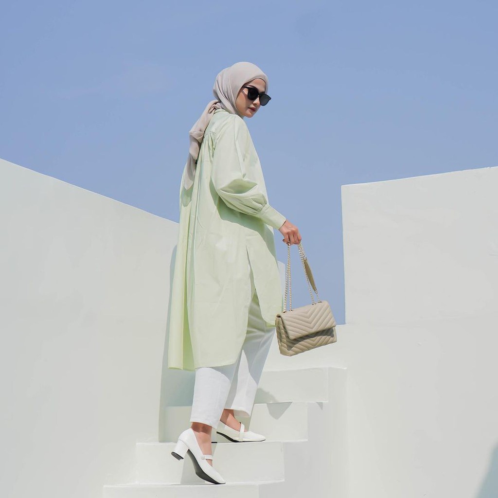 Jual PREKTUS - ZFS OOTD Wanita Tunik MAYA / AILEN OVERSIZE LONG TUNIK ...