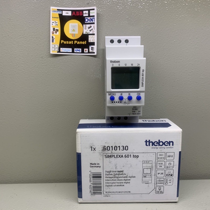 Jual TIMER SWITCH THEBEN DIGITAL SIMPLEXA 601 ORIGINAL | Shopee Indonesia