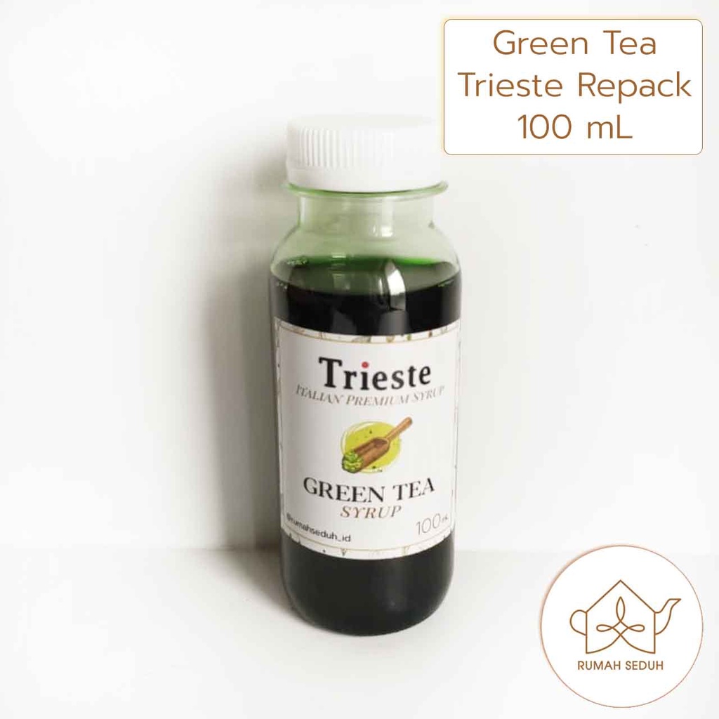 Jual 100mL Trieste Green Tea Syrup - Sirop Matcha - Sirup Macha Teh ...