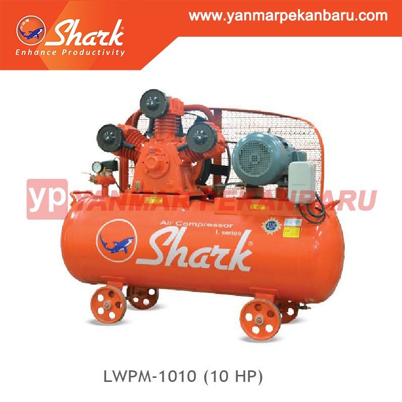 Jual Shark AIR COMPRESSOR - KOMPRESOR ANGIN 10 HP auto dinamo ...
