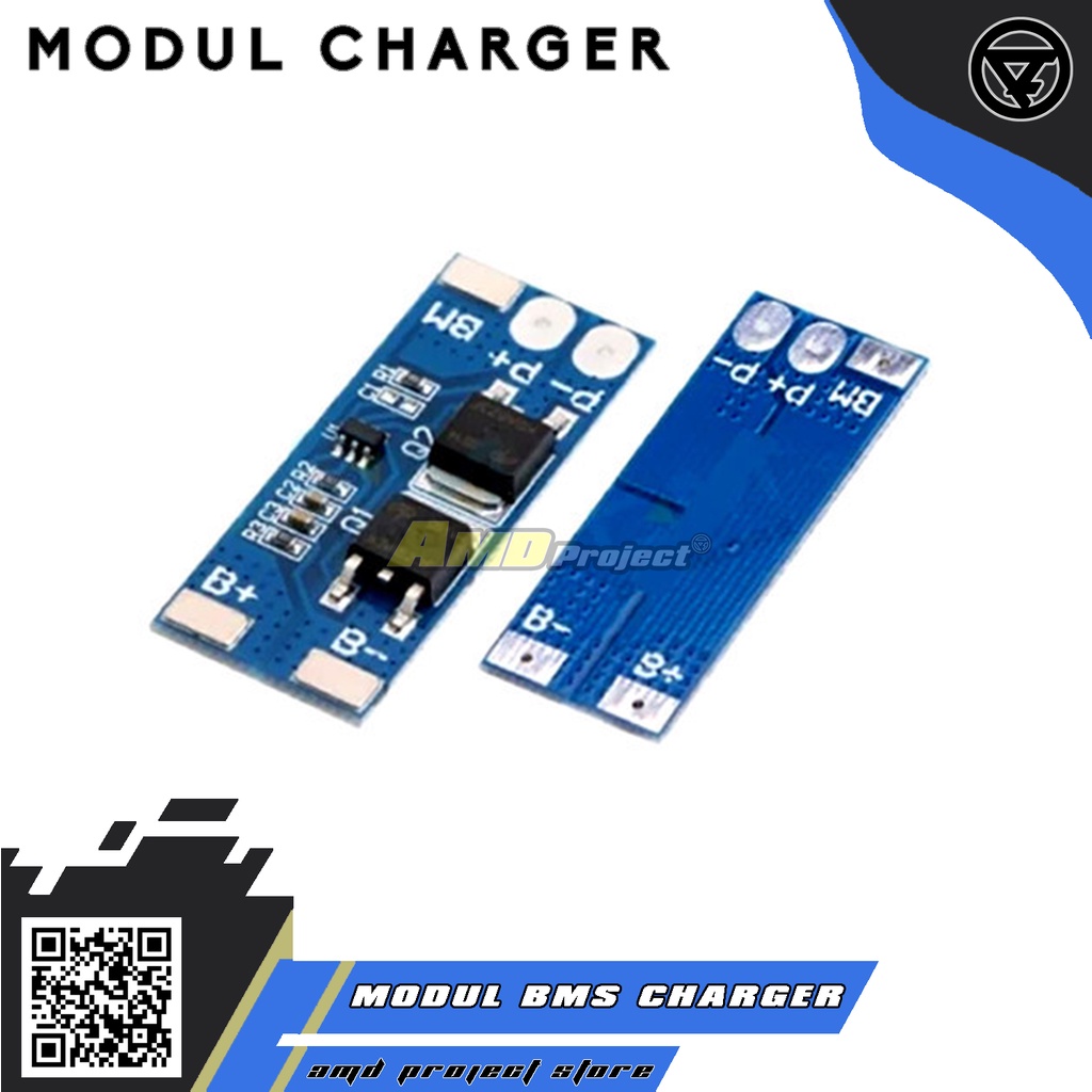 Jual Modul BMS Battery Charger Protection Pelindung Baterai 18650 2S 8A ...