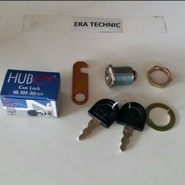 Jual Kunci locker / kunci camlock / kunci loker HUBEN 20 mm - 25 mm ...
