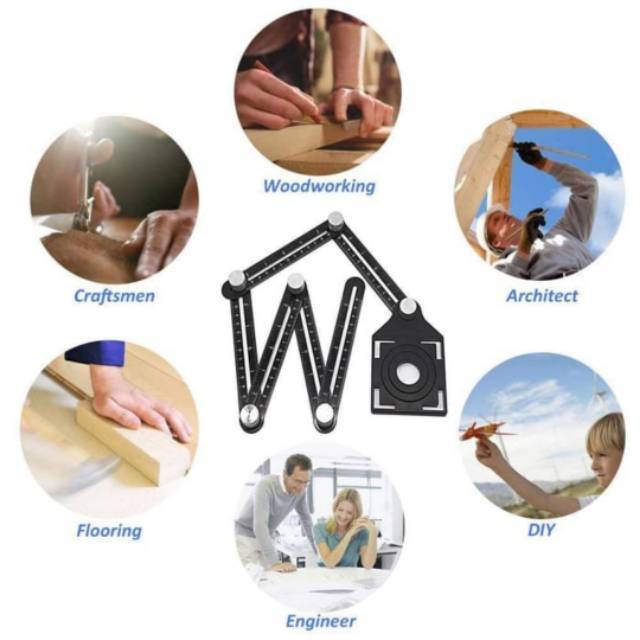 Jual Penggaris Multi Angle Square / Garis Tukang Multi Fungsi ...