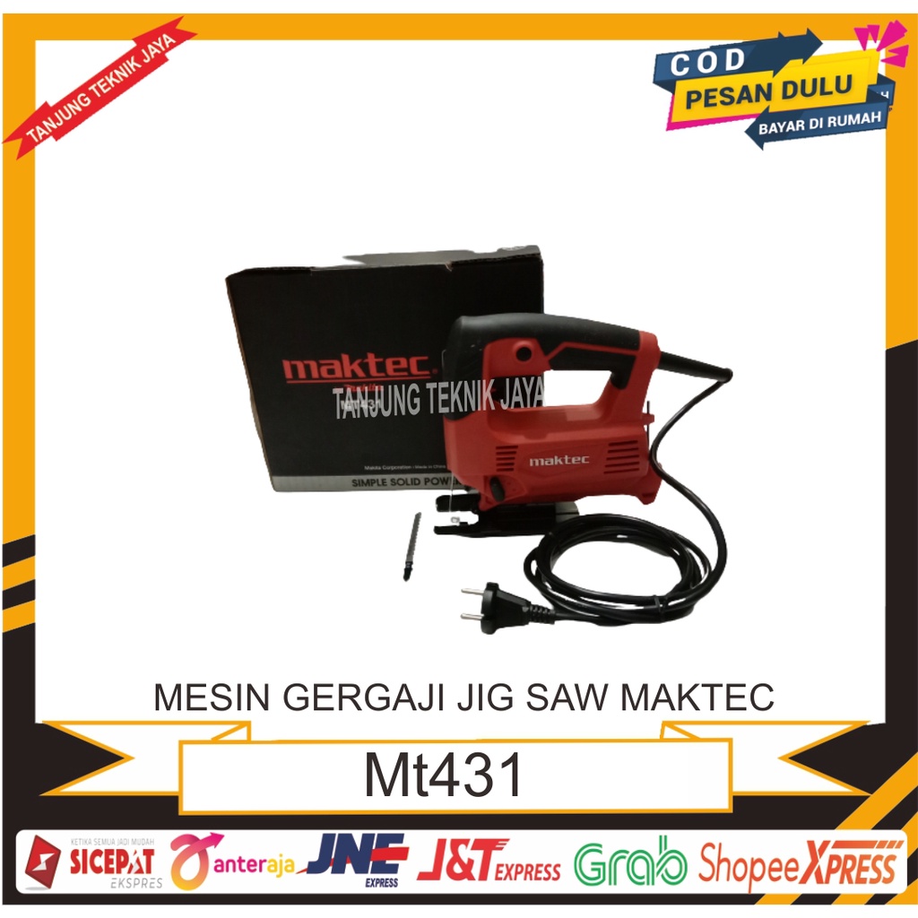 Jual MESIN GERGAJI JIG SAW MT431 MAKTEC | Shopee Indonesia