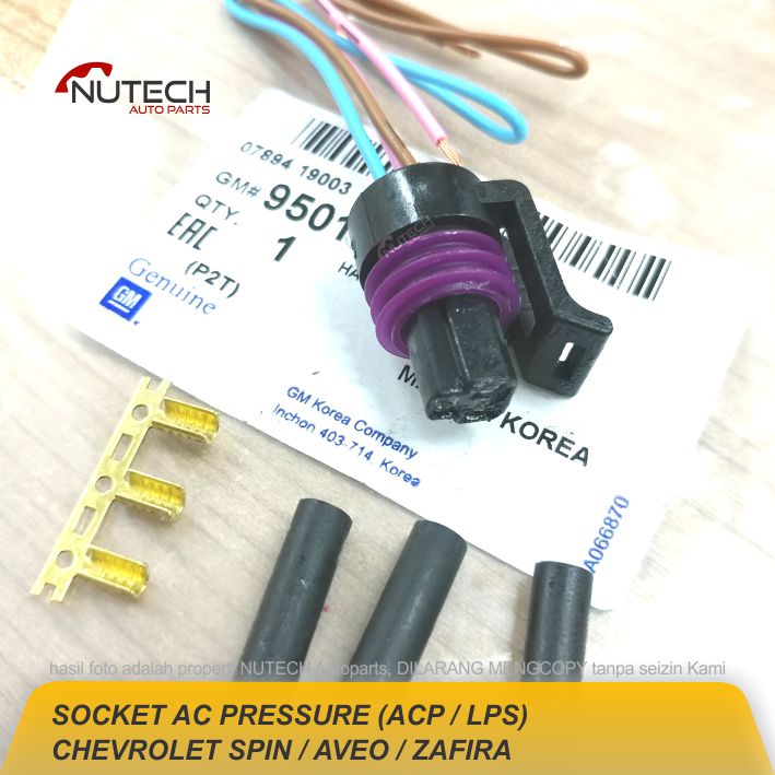 Jual Socket Soket Kabel AC Pressure Switch ACP LPS Spin Aveo Zafira ...