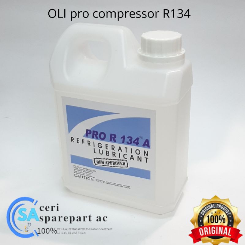 Jual OLI PRO COMPRESSOR kulkas AC R134 | Shopee Indonesia