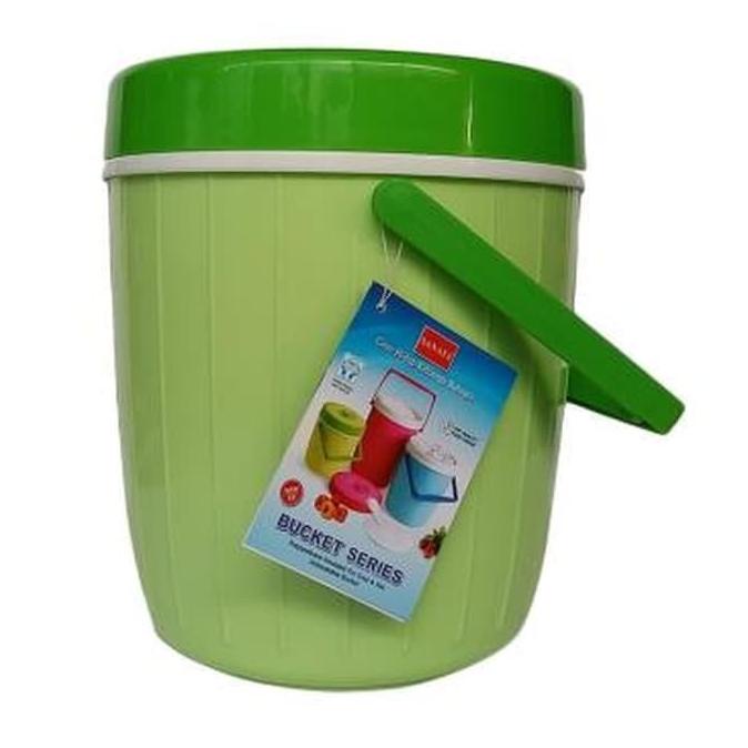 Jual populer] Bucket / Box / Termos Nasi dan ES Batu Sanata 8 Liter ...
