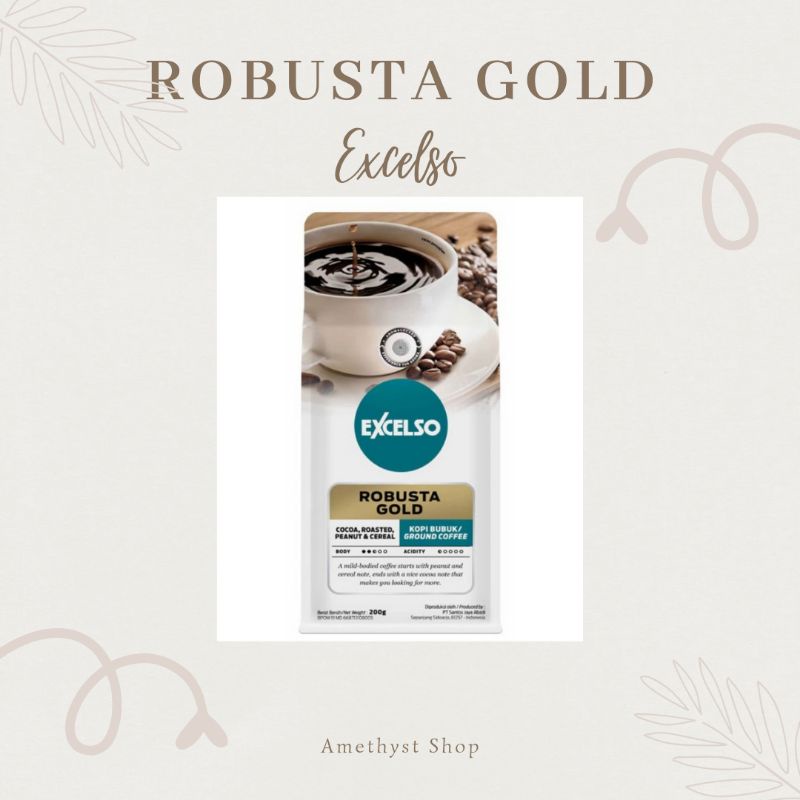 Jual [EXCELSO] Robusta Gold Bubuk 200 gr | Shopee Indonesia
