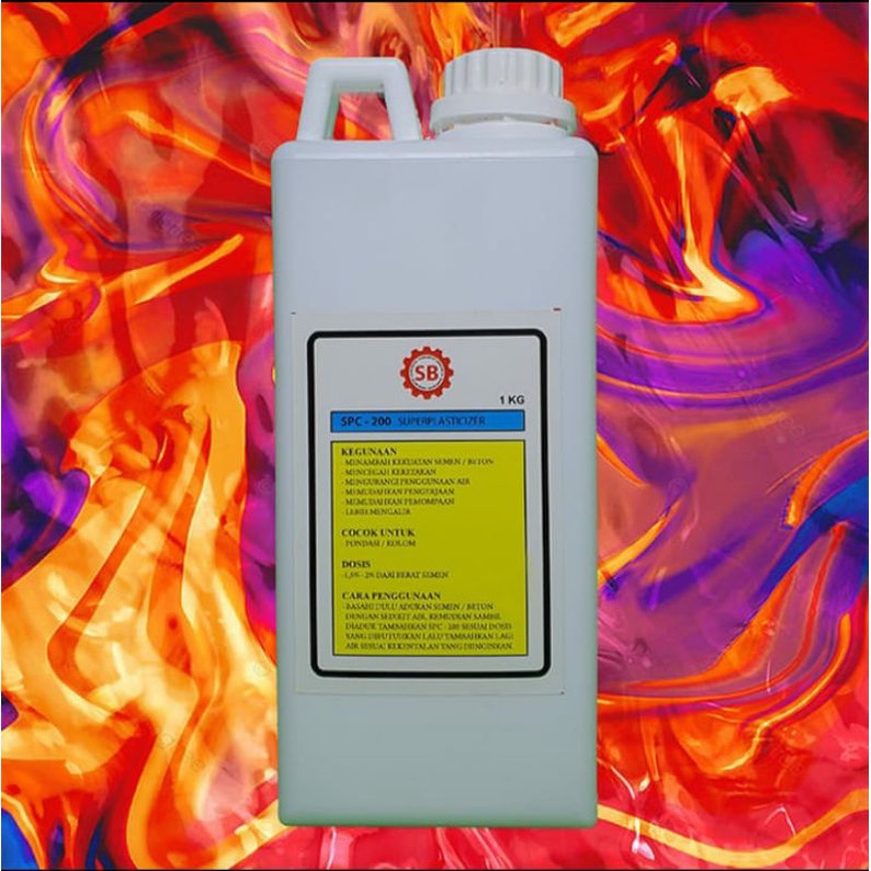 Jual SUPERBETON SPC - 200 Super Plasticizer 1Kg/Obat Cor Cairan Penguat ...