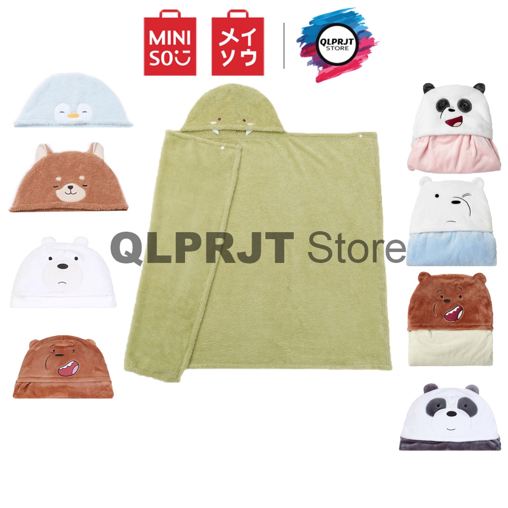 Jual Selimut Lucu Dengan Hoodie By MINISO JAPAN | Shopee Indonesia