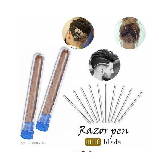 Jual CPA. RAZOR PEN BLADE / PISAU CUKUR PEN REFFIL | Shopee Indonesia