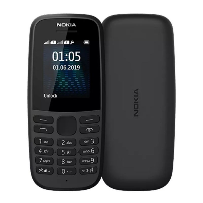 Jual NOKIA 105 | Dual SIM | Classic Design with Radio FM | Shopee Indonesia