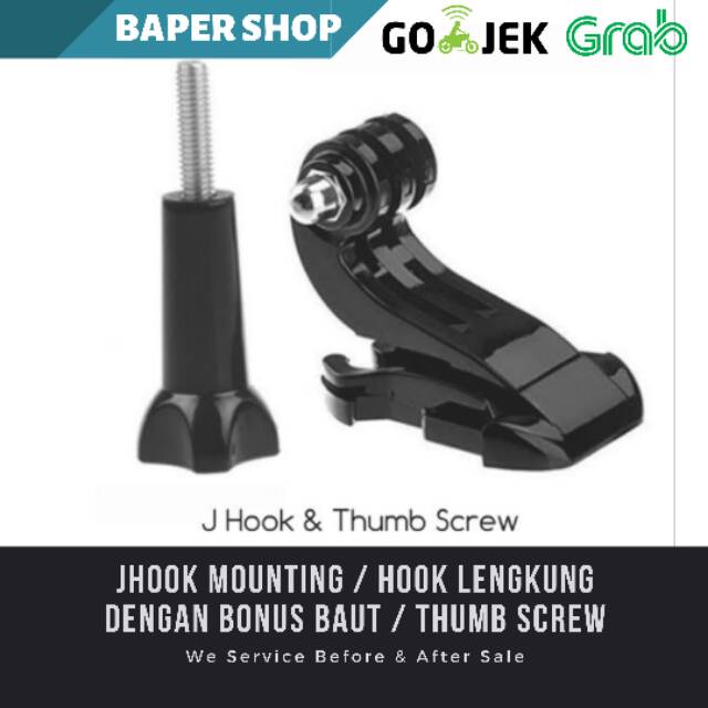 Jual J Hook Mounting Jhook Mount Hook Lengkung Hook Panjang With Thumb ...