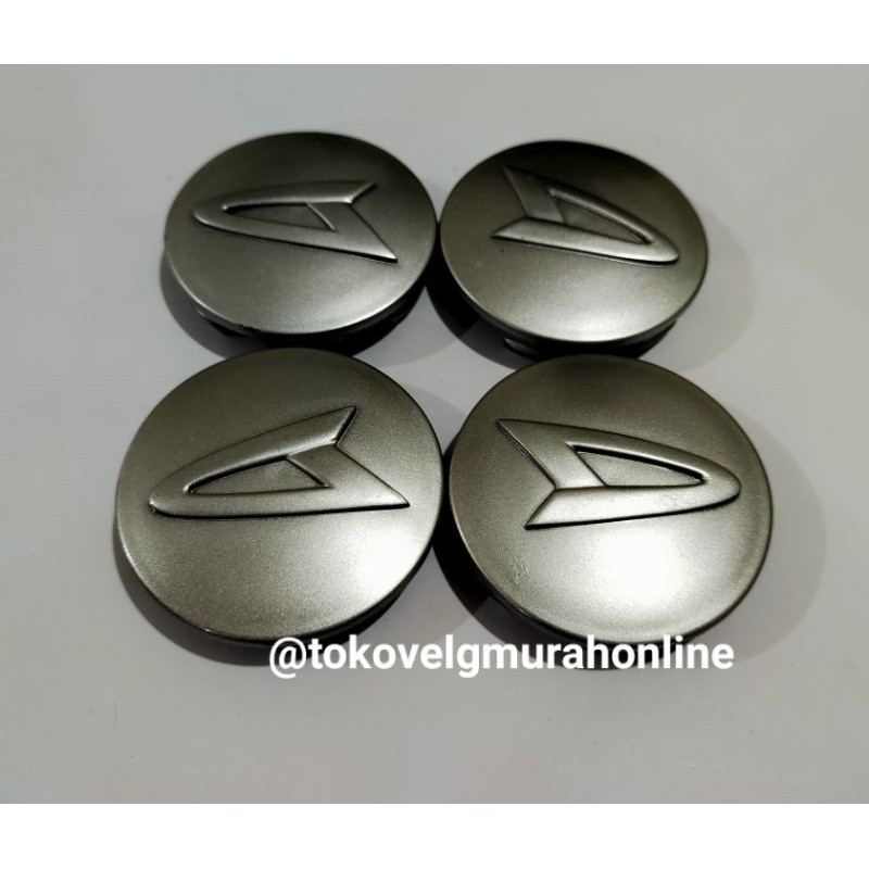 Jual Dop Tutup Velg Center Daihatsu Xenia Terios ukuran 6 cm Silver ...
