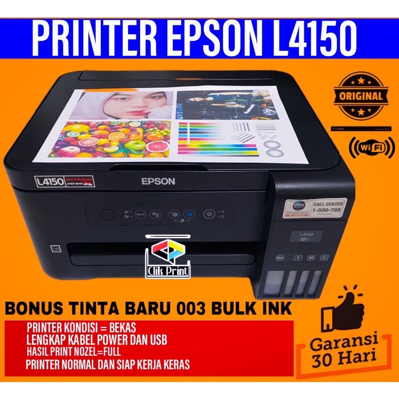 Jual Printer Epson L4150 print,scan,copy,wifi | Shopee Indonesia