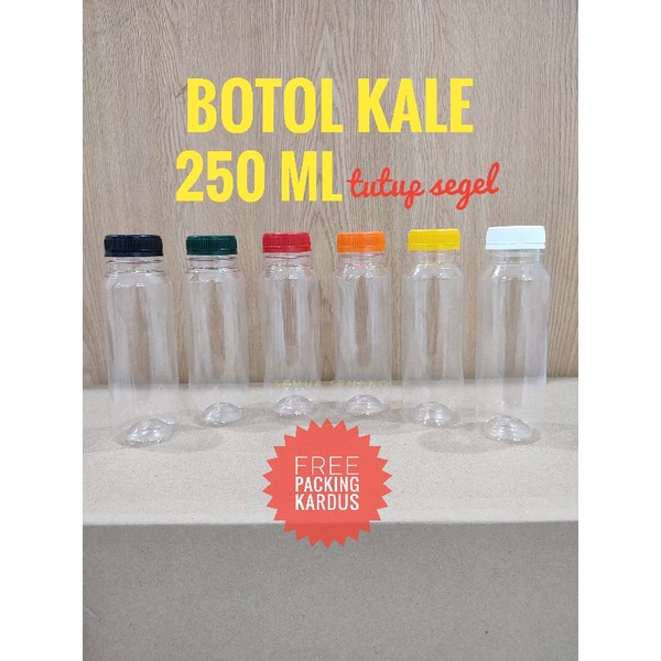 Jual 22 Botol Kale 250ml BULAT / Botol Kopi / Botol Jus | Shopee Indonesia