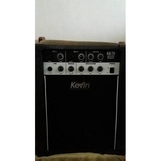 Jual amplifier speaker merk kevin kb70/kb-70 10" for keyboard ...