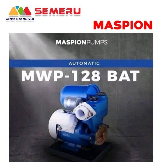 Jual MASPION POMPA AIR AUTOMATIC 125 MWP-128 BAT | Shopee Indonesia