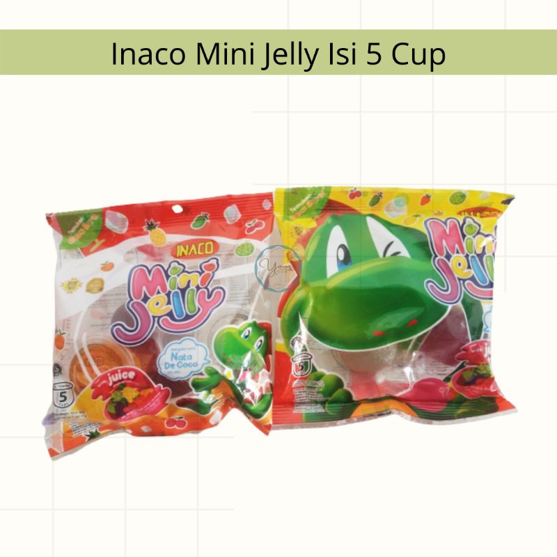 Jual INACO MINI JELLY ISI 5 CUP | Shopee Indonesia