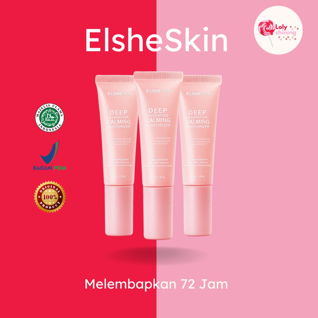 Jual ElsheSkin Deep Hydration Calming Moisturizer 30ml Ceramide (100% ...