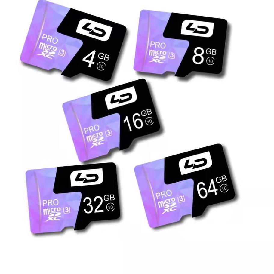 Jual Memori Card LD Kelas 10 4GB 8Gb 16GB 32GB 64GB Free Adapter Kartu ...