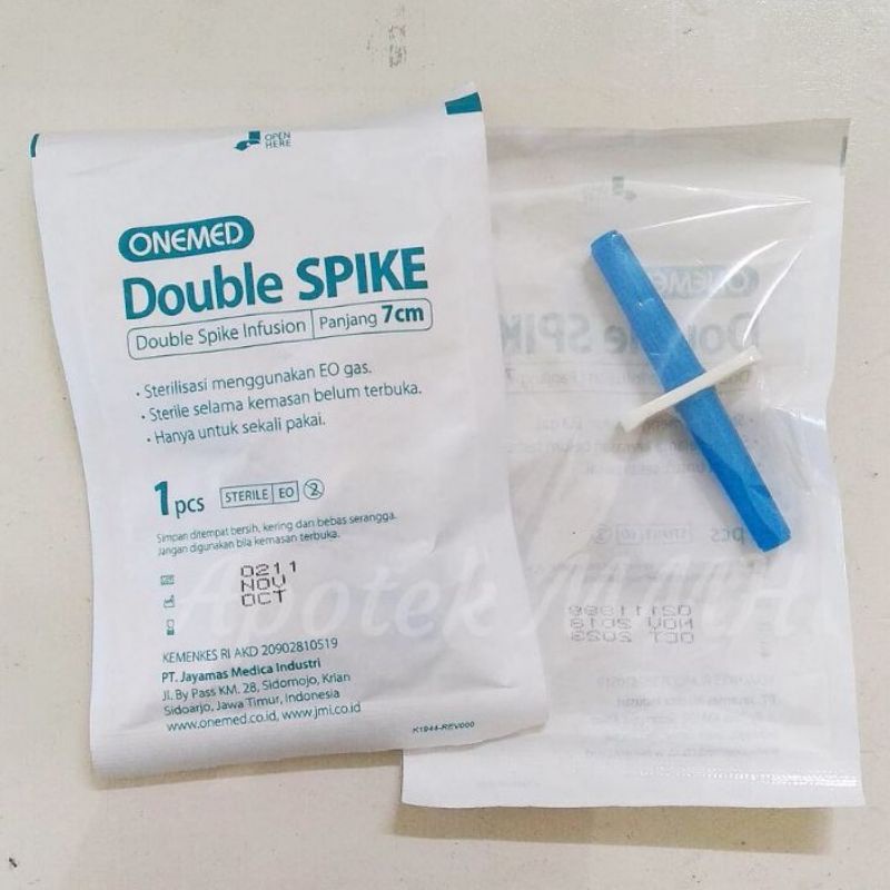 Jual transofix b braun / double spike onemed alat tusuk nacl penyambung ...