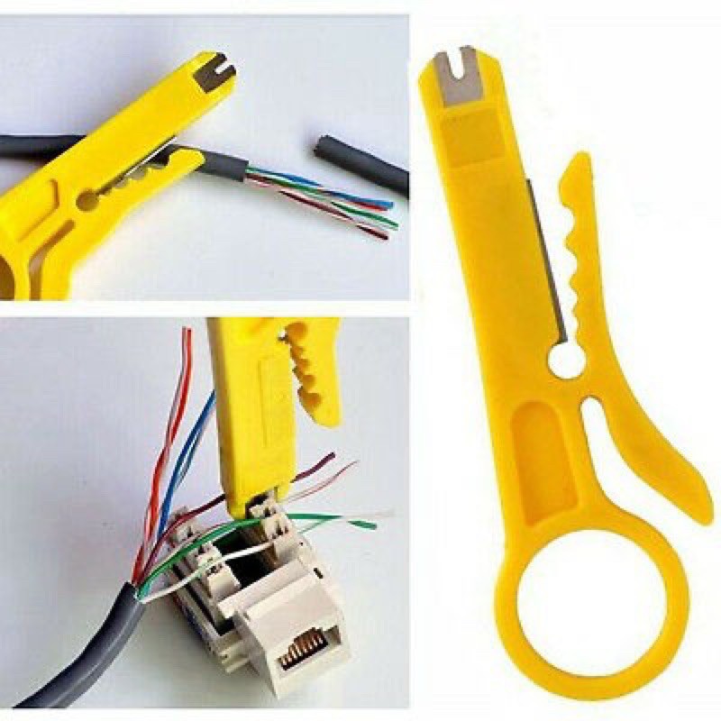 Jual Rotary Pengupas Kabel LAN Cutter Stripper Utp Punch Down Tool ...