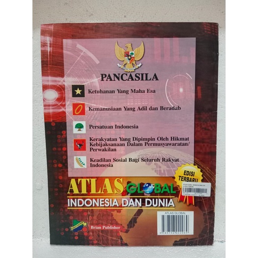Jual BUKU ATLAS GLOBAL 34 PROVINSI DI INDONESIA + INDEKS HALAMAN ...