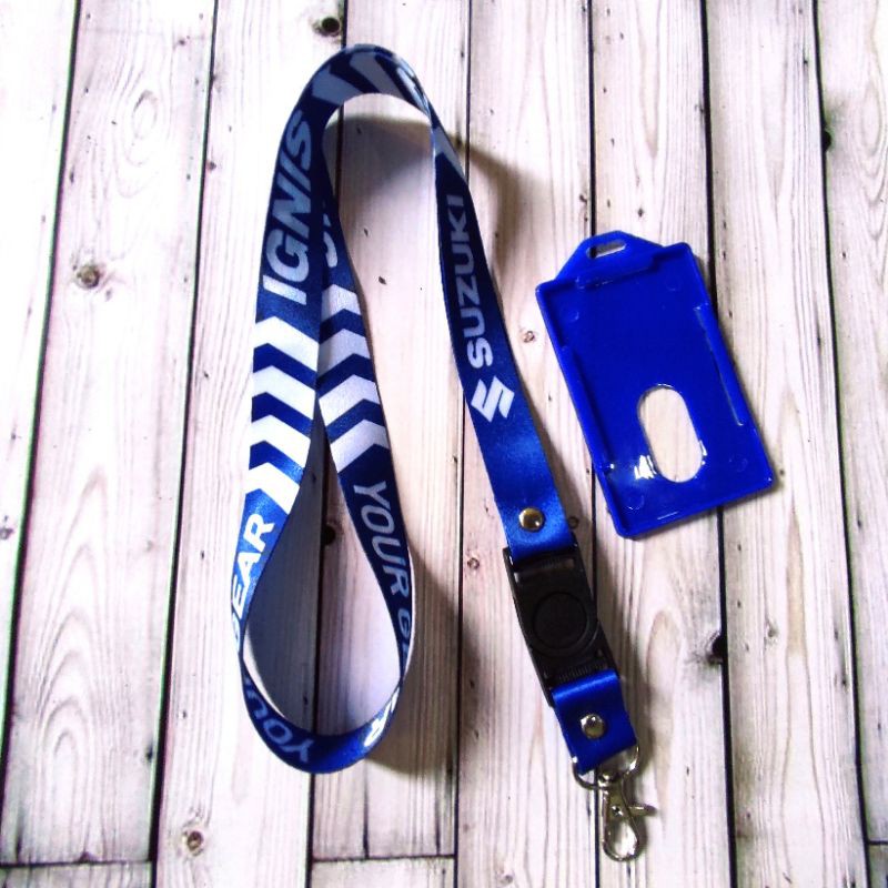 Jual TALI ID CARD SUZUKI / LANYARD ID CARD SUZUKI PRINTING FULL ...