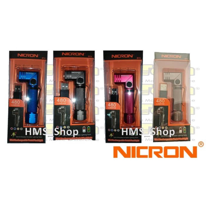 Jual STR-1305 Senter Putar c.w Magnet | B74 | B 74 | Senter LED ...