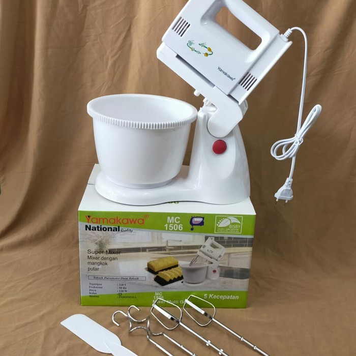 Jual STAND MIXER WITH BOWL NATIONAL YAMAKAWA / MIXER NATIONAL / MIXER ...