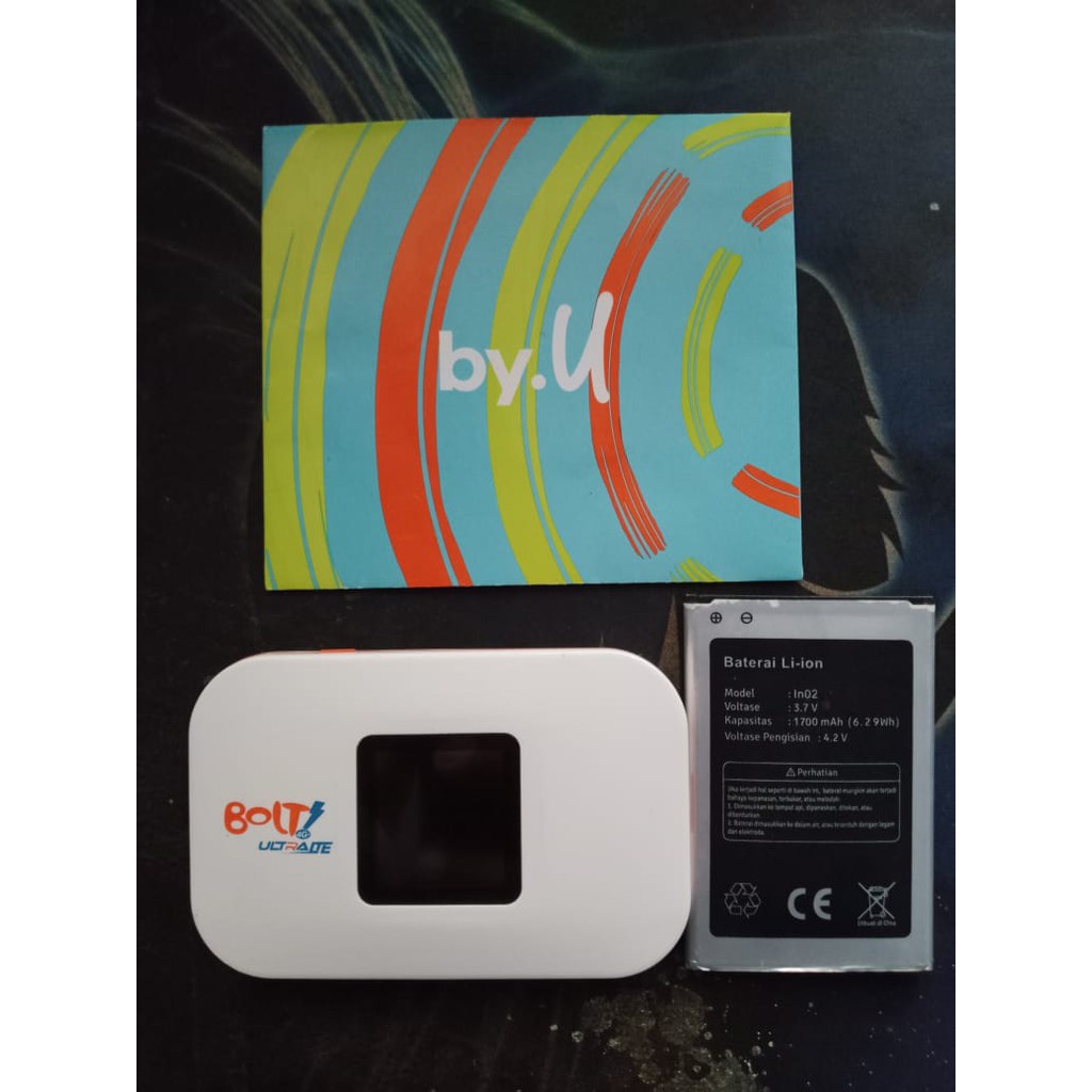 Jual Modem Mifi Bolt Ultra LTE BL1 + Perdana Byu Kuota 10GB Aktif Kuota ...