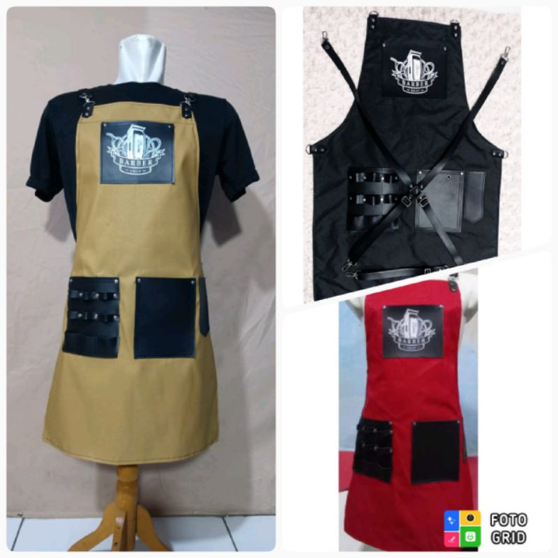 Jual APRON BARBERSHOP/PANGKAS RAMBUT | Shopee Indonesia
