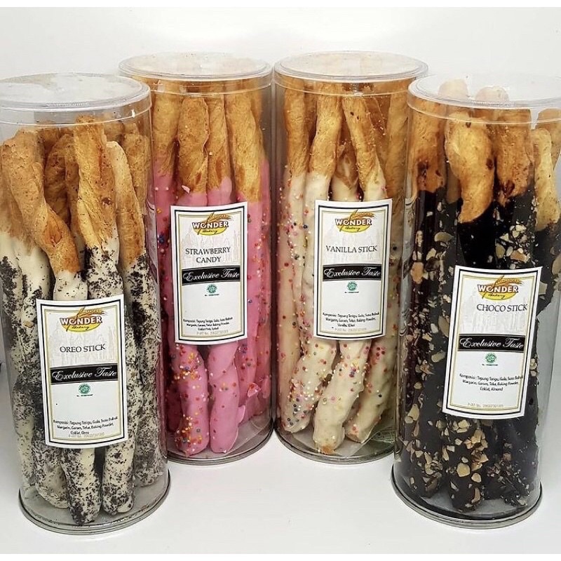 Jual Choco Strip Stick Puff Cheese Pastry Coklat Oreo Vanila Strawberry ...