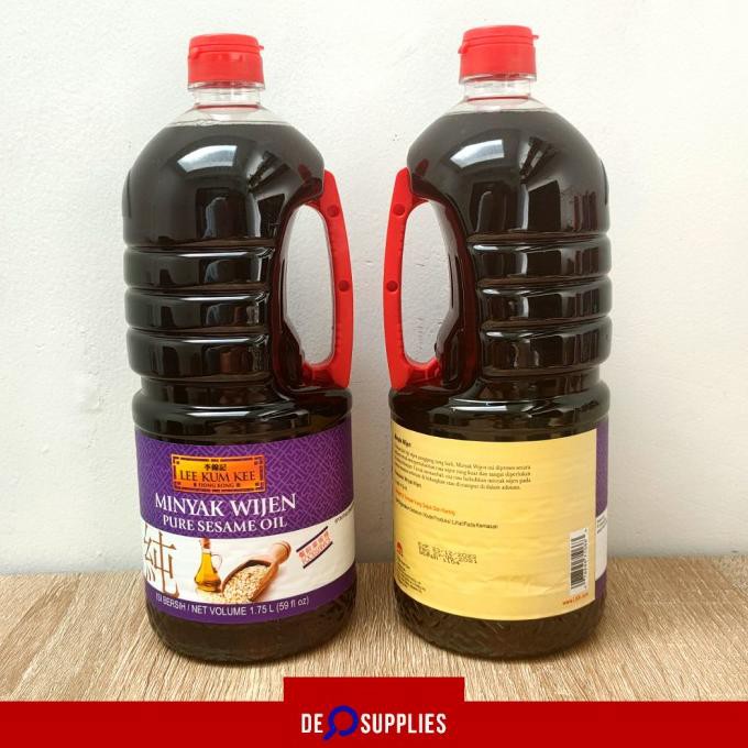 Jual Lee Kum Kee Minyak Wijen Pure Sesame oil 1750ml - LKK Murni 1.75L | Shopee Indonesia