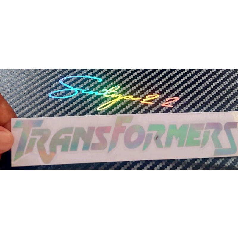 Jual STICKER TULISAN TRANSFORMERS CUTTING | Shopee Indonesia