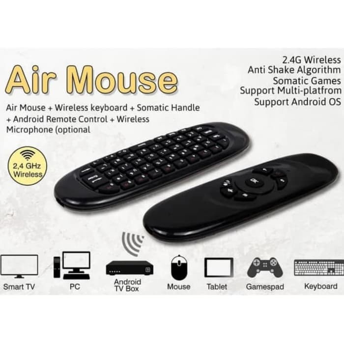 Jual Mini Keyboard Wireless Air Mouse Wireless Keyboard Remote | Shopee ...