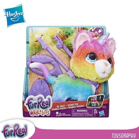 Jual Furreal Walkalots Big Wags UNICORN CAT Fur Real | Shopee Indonesia