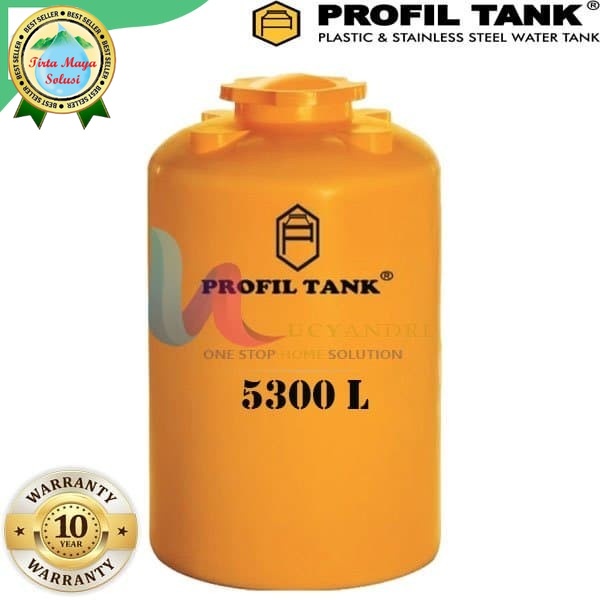 Jual Tangki Air Profil Tank TDA 5300 L Toren Tandon Air Profiltank Original | Shopee Indonesia